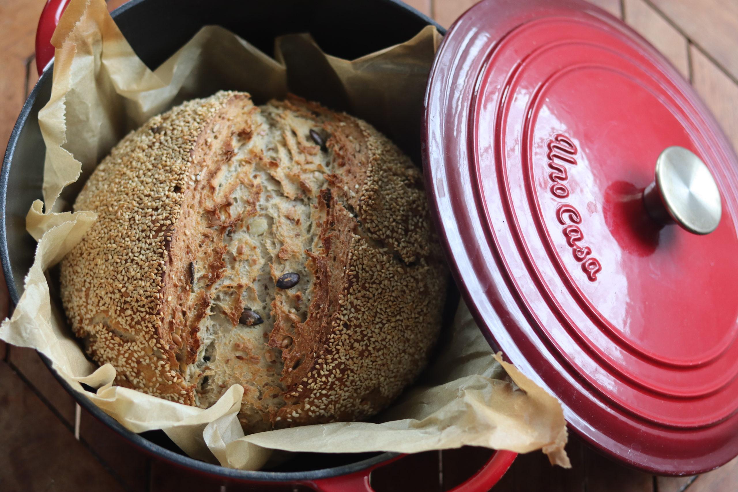 Wie Lange Muss Brot Im Gusseisernen Topf Backen